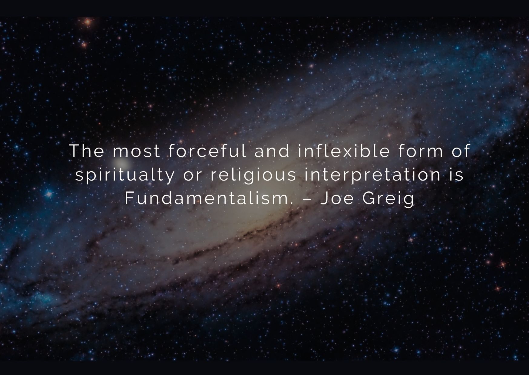 Fundamentalism: A Hinderance to Spiritual Evolution - Adventist Alumni